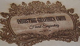 Lasergravuren auf Metall - Industrie-Gravuren GmbH